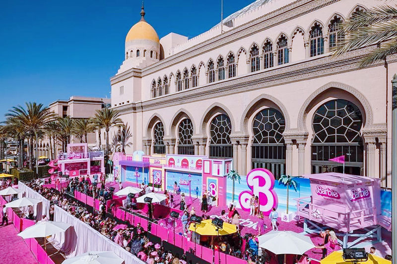 芭比娃娃主题派对活动策划落地全美，品宣真人电影《芭比》 - 会展活动策划CCASY.COM