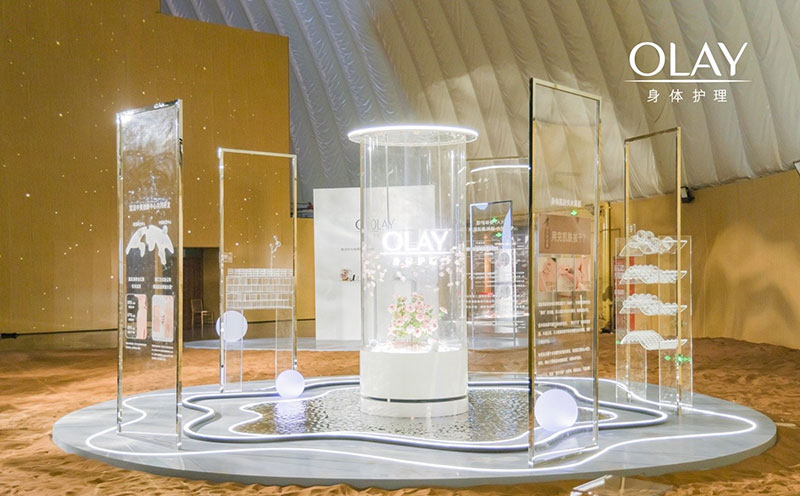 OLAY沙漠水感秀场新品发布会活动策划竟以干燥沙漠之境来试炼肌肤水润 - 会展活动策划CCASY.COM