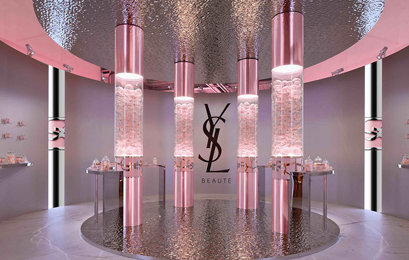 YSL LOVESHINE FACTORY快闪活动策划以冷感粉装碰撞纯粹之银 - 会展活动策划CCASY.COM