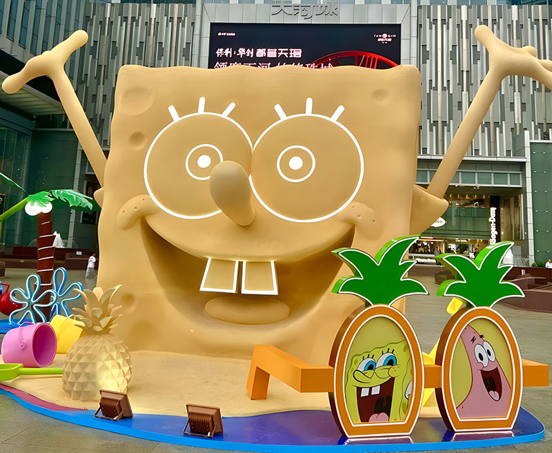 广州天河城海绵宝宝25周年特展活动策划开启你的绮梦的旅程 - 会展活动策划CCASY.COM